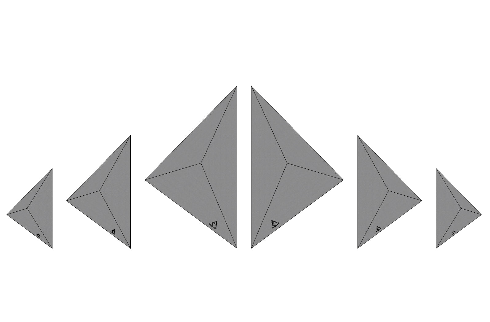 Offset Triangle 1 - High – Solution Climbing